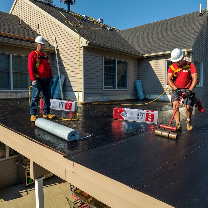 Gaf Flat Roof Installation